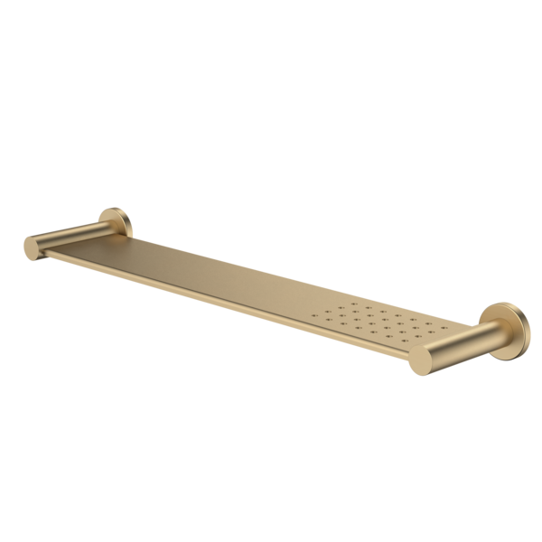 Caroma Liano II Bathroom Shelf Brushed Brass – Getstuff.com.au