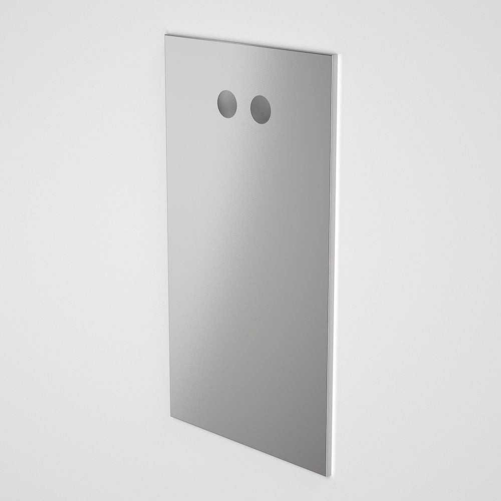 Caroma Invisi Series II® Large Dual Flush Access Stainless Steel Panel ...