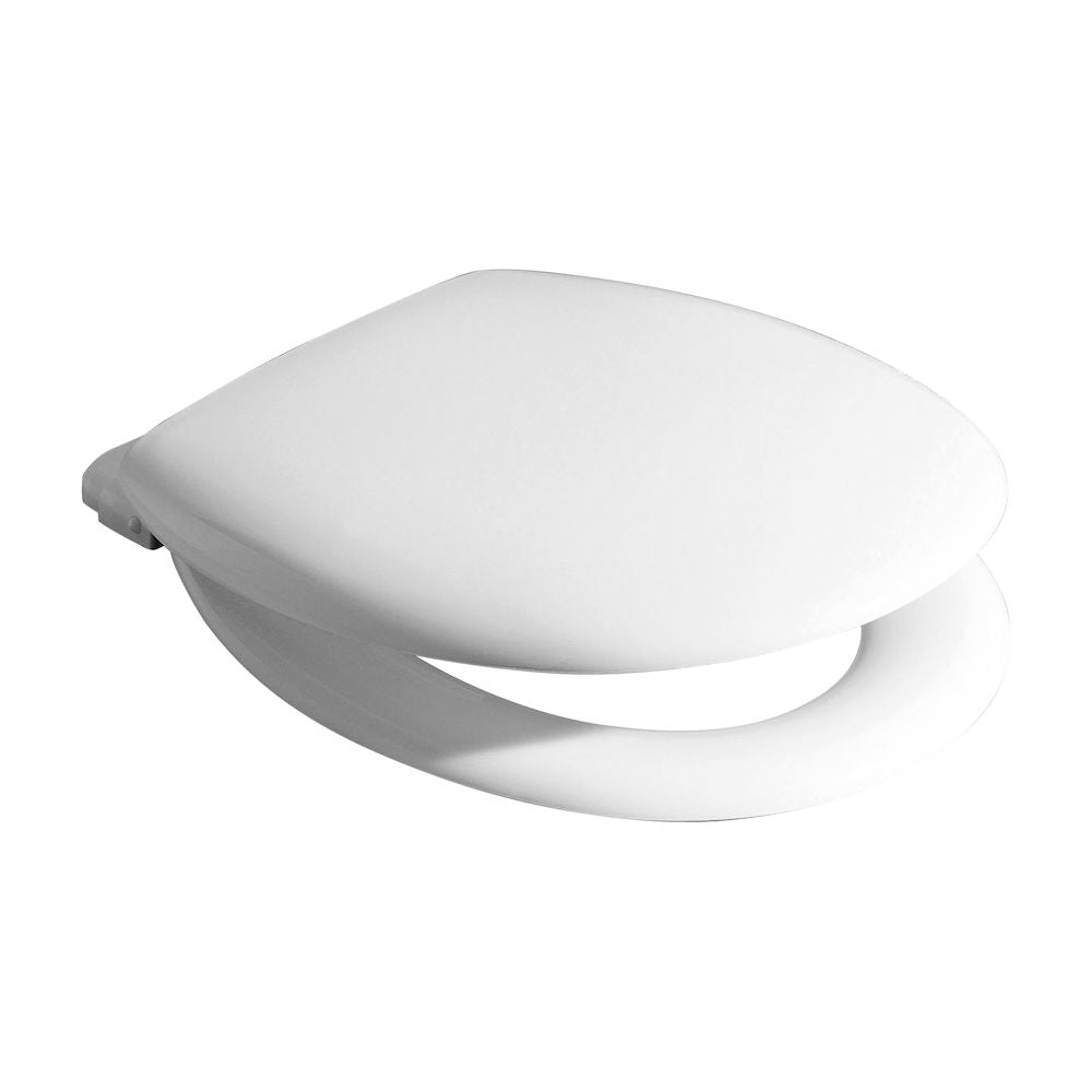Caroma Caravelle Toilet Seat SC QR ST/ST Hinge with GermGard® - 254001W ...