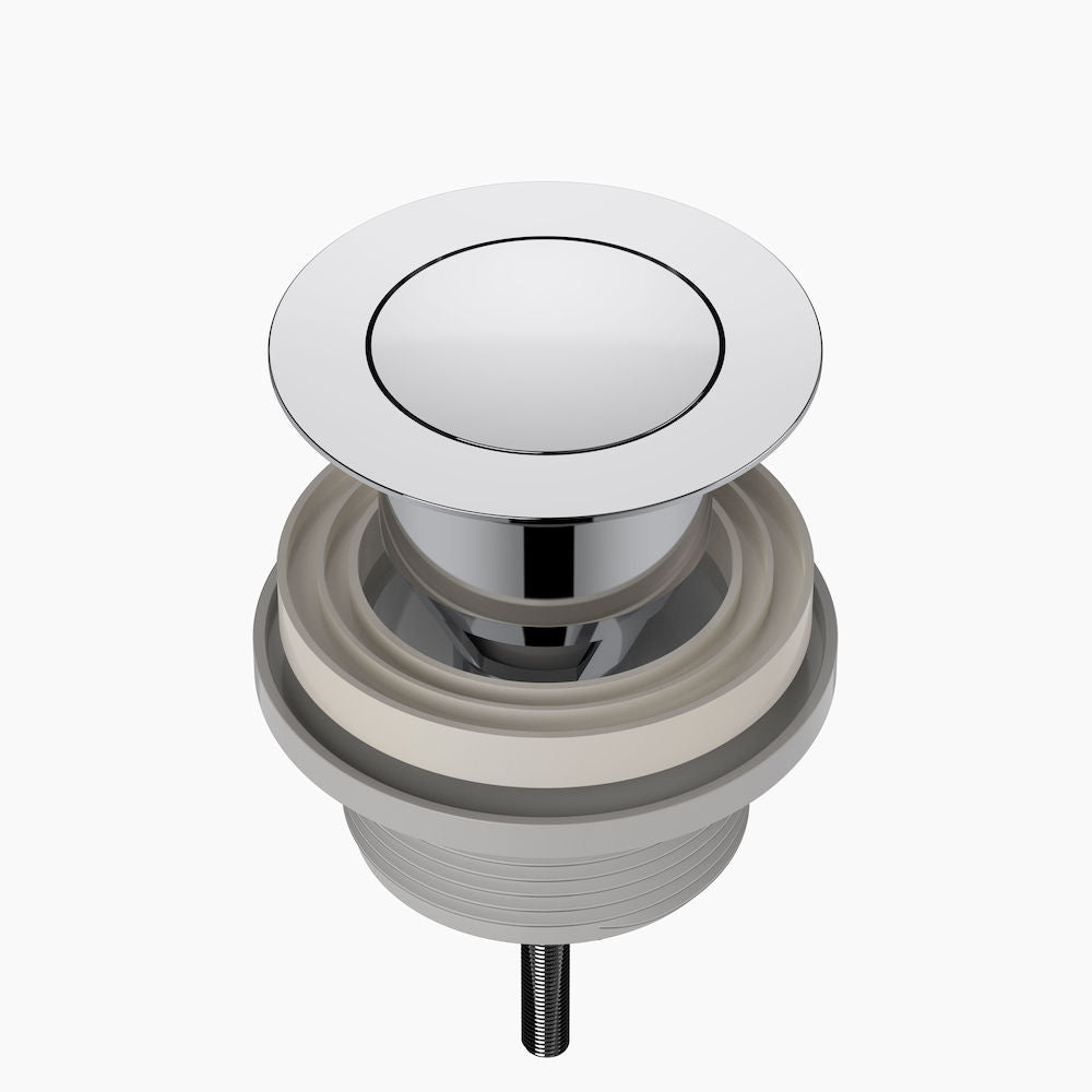 Clark Basin Pop Up Plug and Waste - Chrome - CL60001.C – Getstuff.com.au
