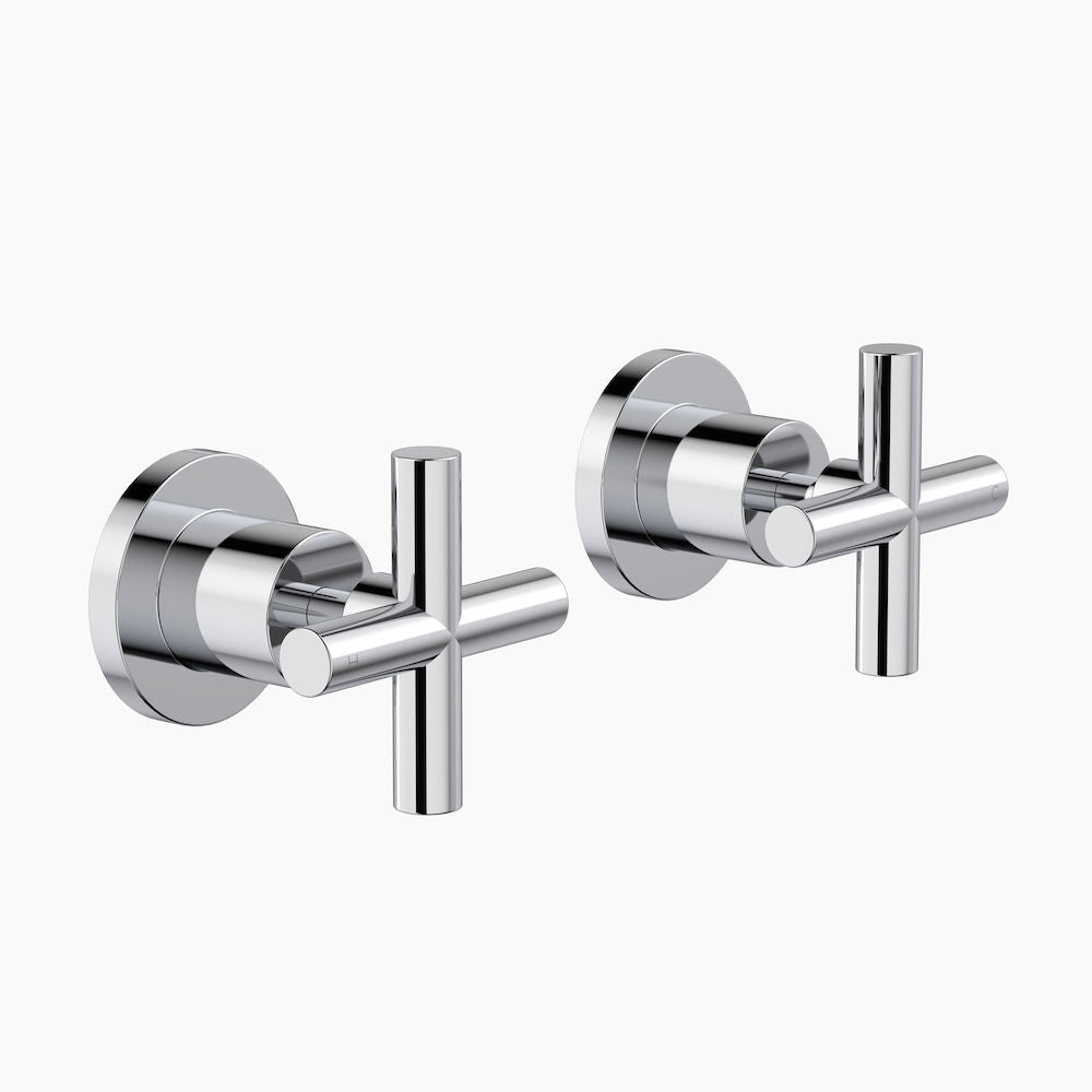 Clark Cross Wall Top Assemblies - Chrome - CL10036.C – Getstuff.com.au