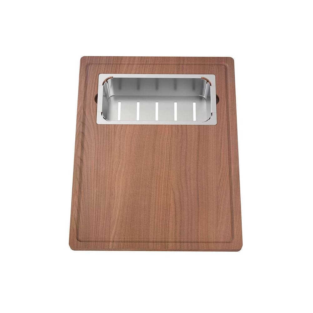 Clark Prism Chopping Board and Stainless Steel Colander Set - A0191 ...