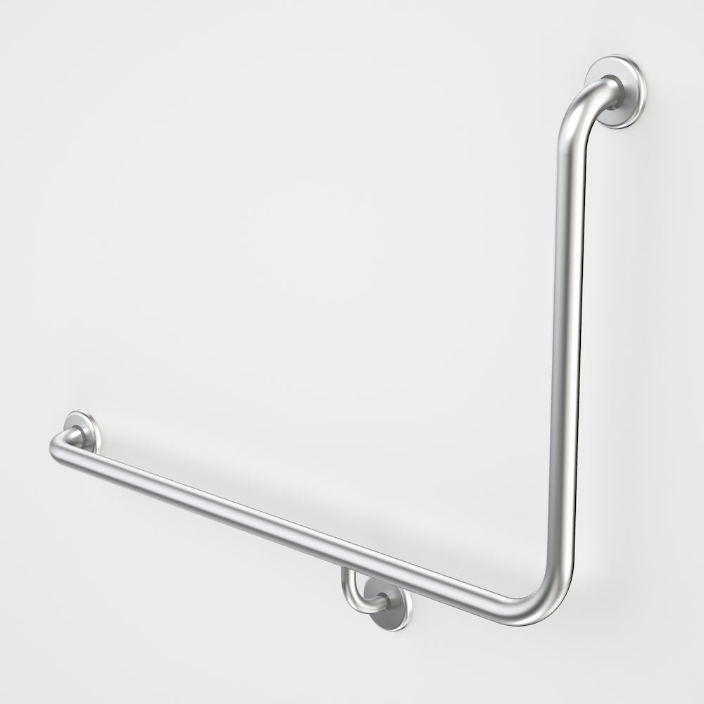 Caroma Care Support Grab Rail - 90 Degree Angled 960x600 LH - Stainless ...